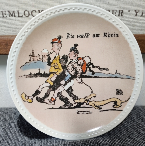 Norman Rockwell | Accents | Norman Rockwell Die Walk Am Rhein ...